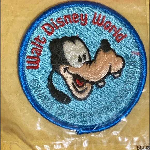 Disney | Accessories | Rare Sealed 98s Disney World Goofy Patch | Poshmark